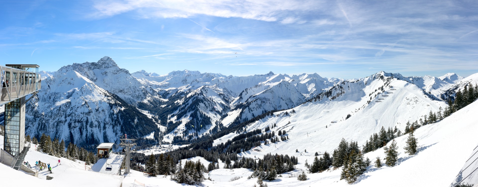 Mittelberg - wintersportplaats in Kleinwalsertal