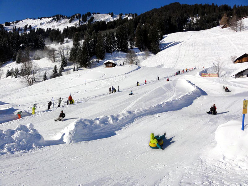 Rodelen in Kleinwalsertal