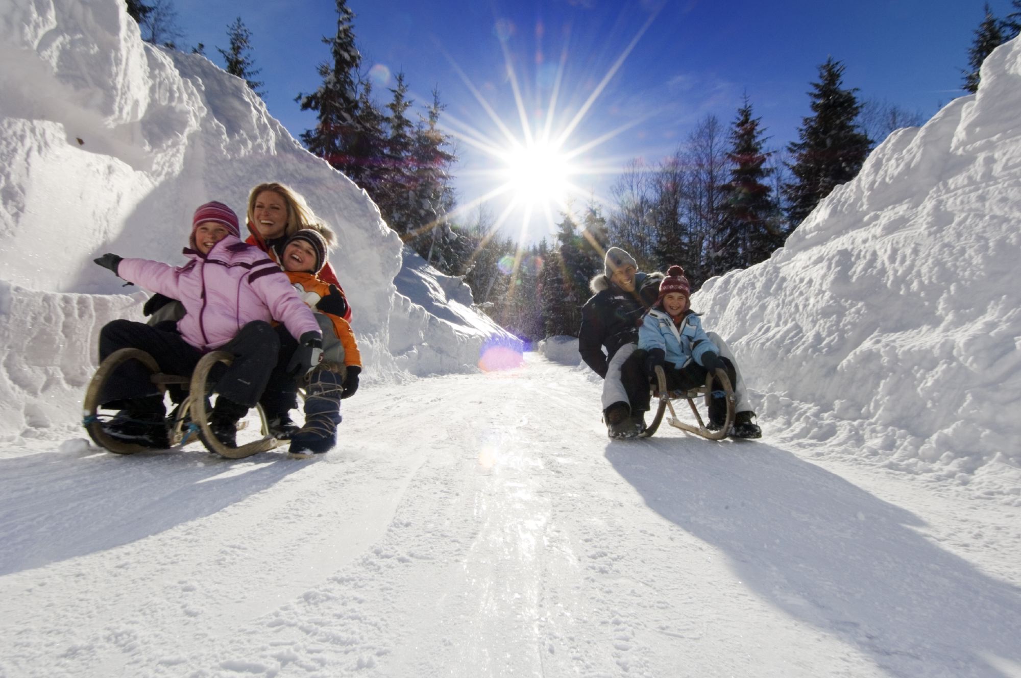 Rodelen in Kleinwalsertal